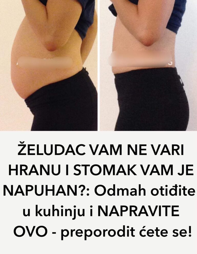 ŽELUDAC VAM NE VARI HRANU I STOMAK VAM JE NAPUHAN?: Odmah otiđite u ...